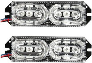 Riya Touch 6 Led red and blue Brake Light Motorbike LED (12 V, 3 W ...