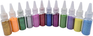 Unobite Glitter Sparkle Powder Tube for Crafts,Arts and School Projects ...