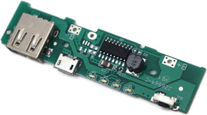 Electronic Spices 5V 1A Power Bank Charger Board Charging Circuit PCB ...