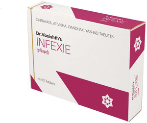 Dr.Vasishth's Infexie Tablets 6x10 Price in India - Buy Dr.Vasishth's ...