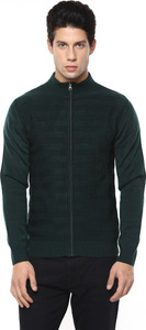 AXMANN Self Design Casual Men Green Sweater - Buy AXMANN Self Design ...