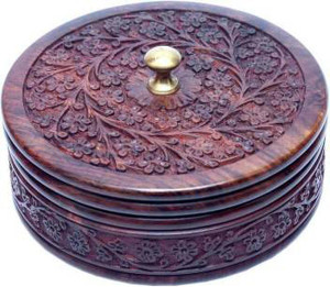 Unity Handicrafts Wooden Utility Box - 500 ml Price in India - Buy ...
