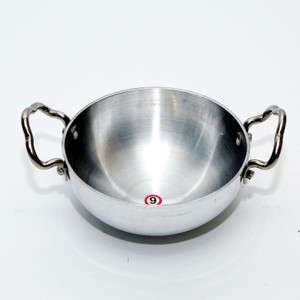 Kitchen Gallery Aluminum Mini Kadai No.9 Kadhai 20 cm diameter 1.6 L ...