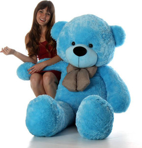 gift shop Blue Loveable For Someone Special Teddy Bear - 122 cm - Blue ...