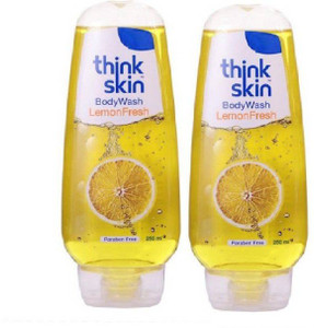 Think skin Body Wash Lemon Fresh 250 ml ( Pack of 2 ): Buy Think skin ...