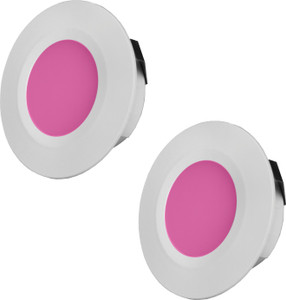 vergin 3Watt PINK LED Junction Box Light / Ceiling LED Light Recessed ...