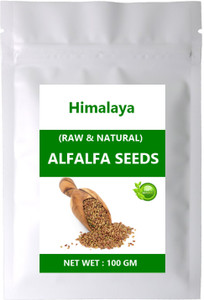 HIMALAYA NATURAL ALFALFA SEEDS ( 100 GM ) Alphalpha Seeds Price in ...
