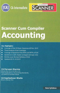 Taxmann CA Inter Scanner Cum Compiler Accounting: Buy Taxmann CA Inter ...