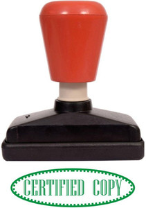 SSS IMPRESSIONS Certified Copy Ractangle Type 112 Pre-Inked Stamp Price ...