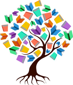 Decoration Designs 71 cm Book Tree Wall Sticker Door,Window, Design ...