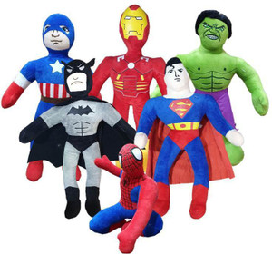 Epraiser SuperHero Justice League Super Action Ultra-Soft Stuffed Plush ...