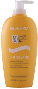 BIOTHERM Sunscreen - SPF 50 Lait Solaire Spf 50 Uva/Uvb Protection ...