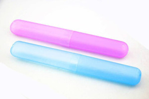 Newvent Plastic -Toothbrush Tube Cap Cover ( Set of 2 ) Tooth Brush ...