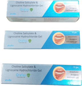 DERMITAS ORALISS GEL 15GM PACK OF 3 - MINT - Buy Oral Care Products in ...