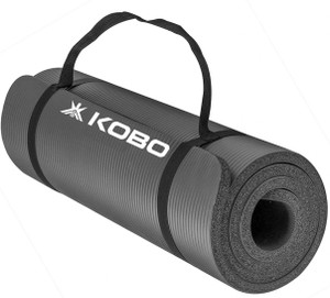 KOBO 15 mm NBR Athletica Multi-use Thick Exercise , Non-slip Anti-tear ...