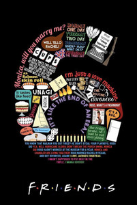 ARTISTIC FRIENDS TV SHOW SEASON 6 QUOTES Poster for Room and Office ...
