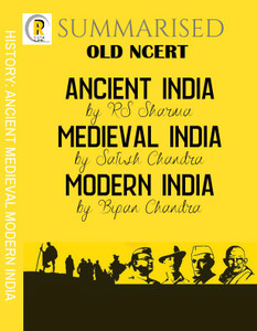 Summarised OLD NCERT (3 Books In 1) - History Books (1) Ancient India ...