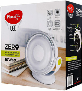 Pigeon LED ZERO RECHARGEABLE MULTI UTILITY LAMP 4 hrs Lantern Emergency ...