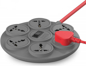 ELV Extension Board 10 AMP with 6 Feet Wire & Overload Protection ...