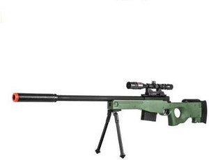 Khilona House PUBG AWM Sniper Toy Gun with Laser Target Guns & Darts ...