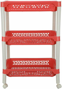 AK HUB Utensil Kitchen Rack Plastic Medium Size Heavy Duty Plastic With ...