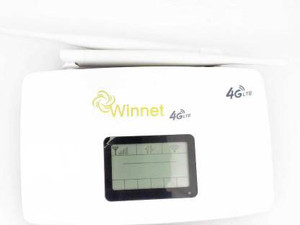 Winnet WiFI Upto 10 Users 4G Single Lan Port 4G Router 2.4 GHz 100 Mbps ...