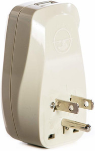 OREI India to USA, Japan, Philippines (Type B) Travel Adapter Plug - 3 ...