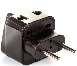 OREI 2 in 1 Travel Adapter Plug (Type C) Travel Adapter Plug - Two Pin ...