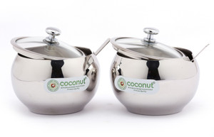 COCONUT Steel Grocery Container - 250 ml Price in India - Buy COCONUT ...