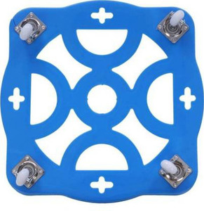 Style On Oil can Stand Plastic with Wheel LPG Cylinder Trolley Stand ...