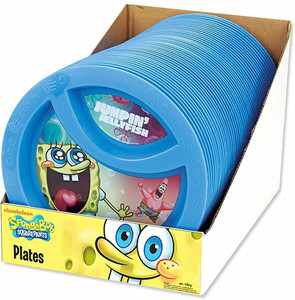 Nickelodeon Spongebob Divided Plate Dinner Plate Price in India - Buy ...