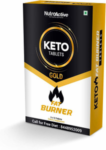 NUTROACTIVE Keto Tablets Fat Burner for Weight Loss - 30 Tab Price in ...