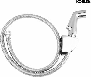 KOHLER 12927IN-CP Complementary Health Faucet, with Metal Hose and ...