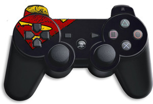 GADGETSWRAP GMCCG24098 - Printed Superman Logo side Skin For Sony PS3 ...