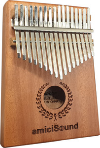 amiciSound Thumb Piano 17 Keys Musical Instrument Kalimba with Engraved ...