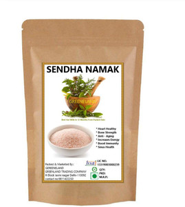 GREENELAND SENDHA NAMAK POWDER / ROCK SALT ( 100 GM ) Rock Salt Price ...