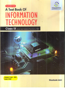 A TEXT BOOK OF INFORMATION TECHNOLOGY -IX: Buy A TEXT BOOK OF ...