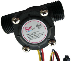 Techleads Water Flow Sensor Temperature Sensor and Controller ...