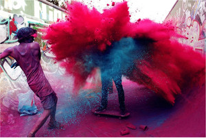 Colour Blast Paper Print - Sports, Abstract posters in India - Buy art ...