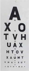 Agarwals Eye Vision Chart Vision Test Chart Price in India - Buy ...