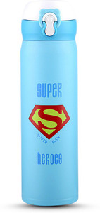BONZEAL Superman Superhero Thermos Steel Vacuum Insulated Bottle Flask ...