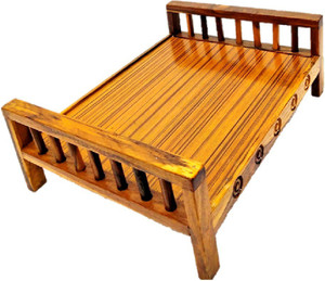 PAPU G PURE SAGWAN WOOD BED FOR LADDU GOPAL/THAKUR JI (SIZE 0 TO 2 NO ...
