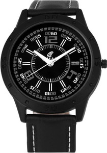 Qmax Quartz Black Dial Leather Analog Watch - For Men - Buy Qmax Quartz ...