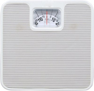 STEPWEIGH Analog Weight Machine With 120 Kg Capacity, Mechanical Analog ...