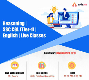 Adda247 Adda247 Reasoning | SSC CGL (Tier-1) | English | Live Classes ...