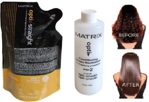 MATRIX DIY Unisex Opti Straight Normal permanent Straightening Cream ...