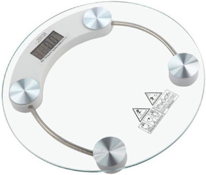 Qoibito Digital Personal Health Human Body Weight Machine Round Glass ...