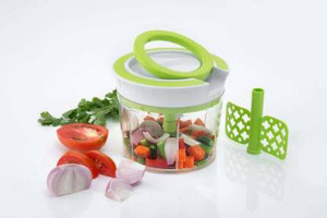 TRENDNOW Manual Food Chopper Pull String Vegetable Chopper Fruits Nuts ...