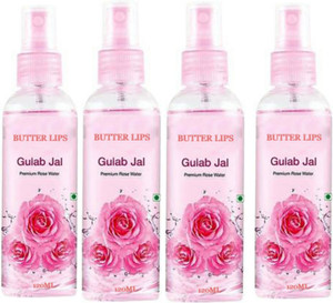 Butter Lips Rose Water Spray Set of 4 Face Wash - Price in India, Buy ...