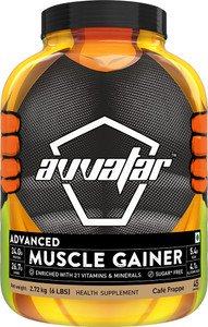 Avvatar Muscle Gainer Weight Gainers/Mass Gainers Price in India - Buy ...